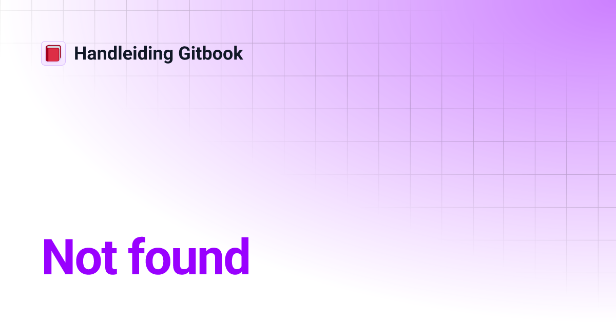 Toegang krijgen tot ABB Gitbook | Handleiding Gitbook